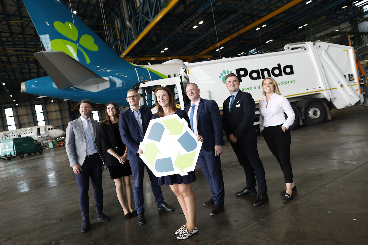 Panda Partner with Aer Lingus in Onboard Recycling Initiative - Panda